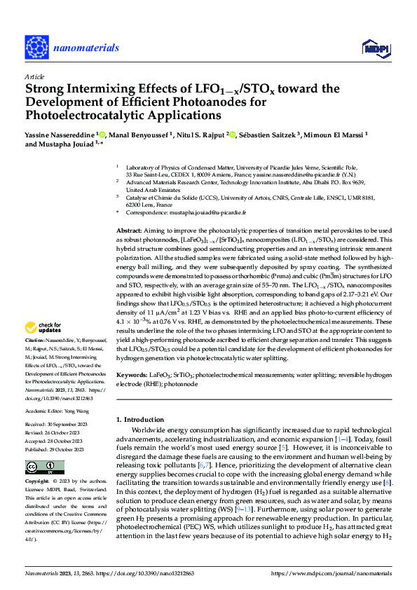 (PDF) Strong Intermixing Effects of LFO1−x/STOx toward the Development ...
