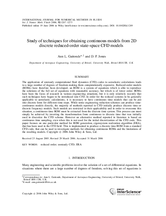 (PDF) Study of techniques for obtaining continuous models from 2D ...