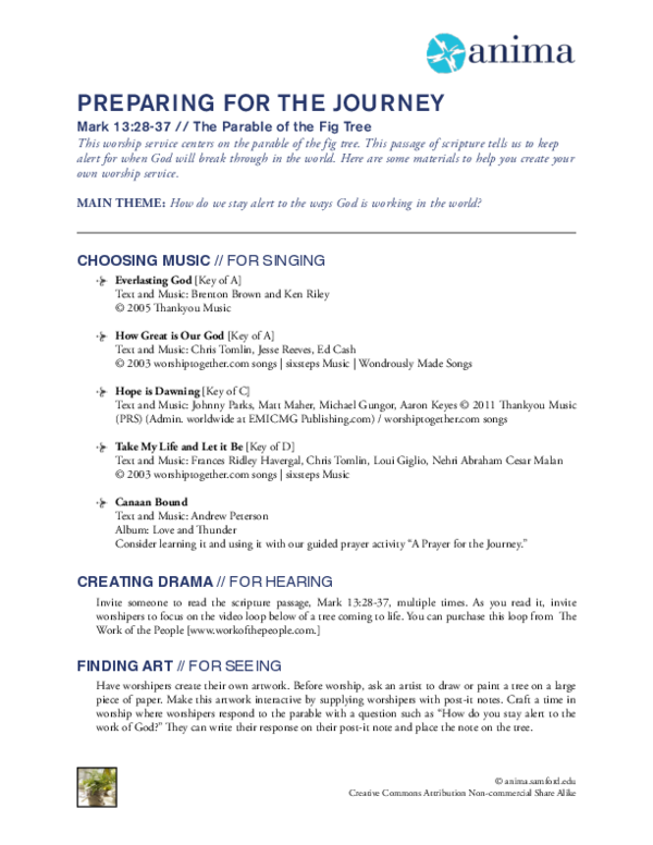 (PDF) Preparing for the Journey