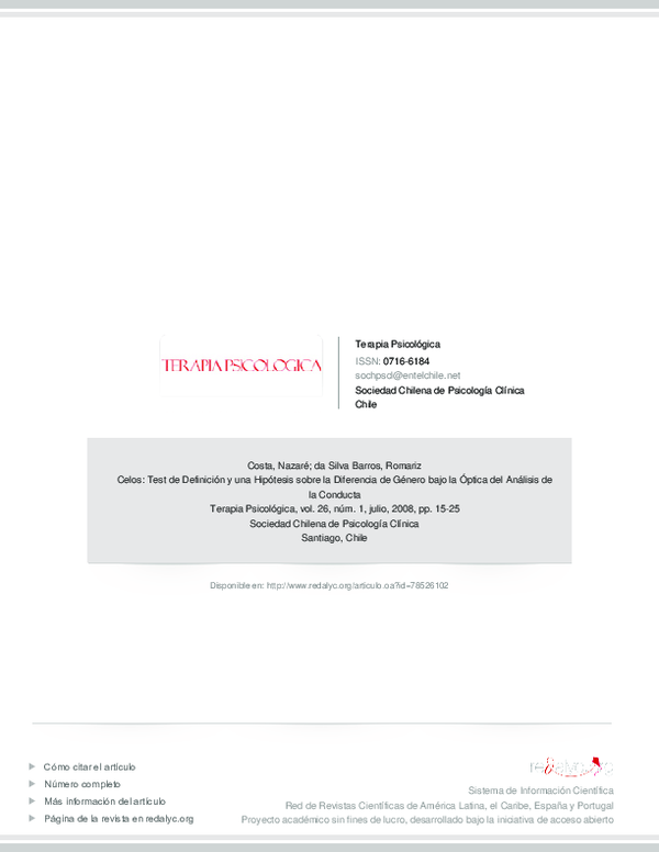 (PDF) Celos: Test de Defi nición y una Hipótesis sobre la Diferencia de ...