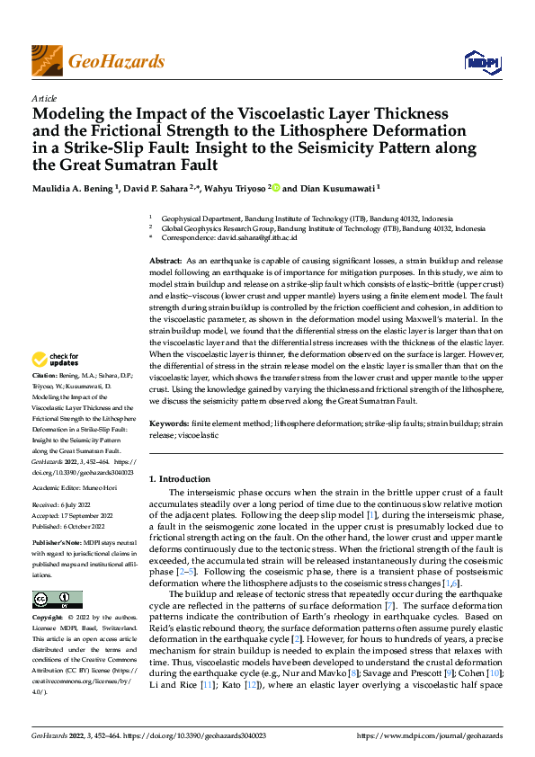 (PDF) Modeling the Impact of the Viscoelastic Layer Thickness and the ...