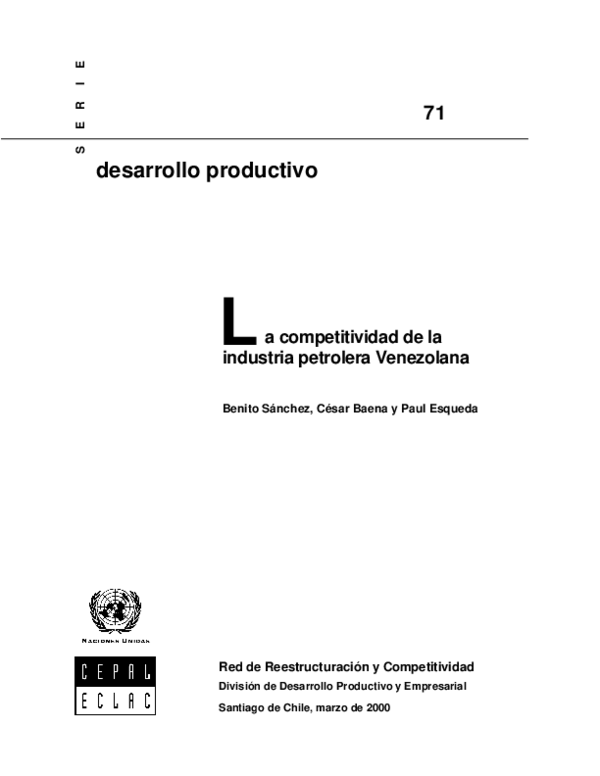 (PDF) industria petrolera Venezolana
