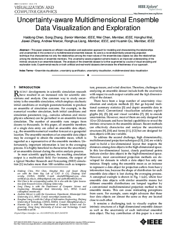 (PDF) Uncertainty-Aware Multidimensional Ensemble Data Visualization ...