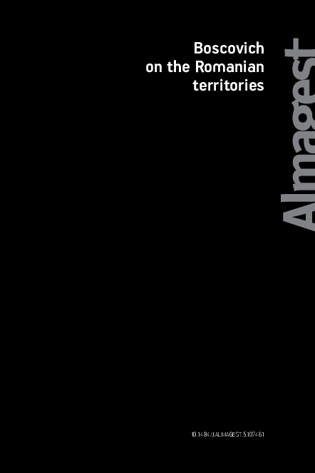 (PDF) Boscovich on the Romanian Territories
