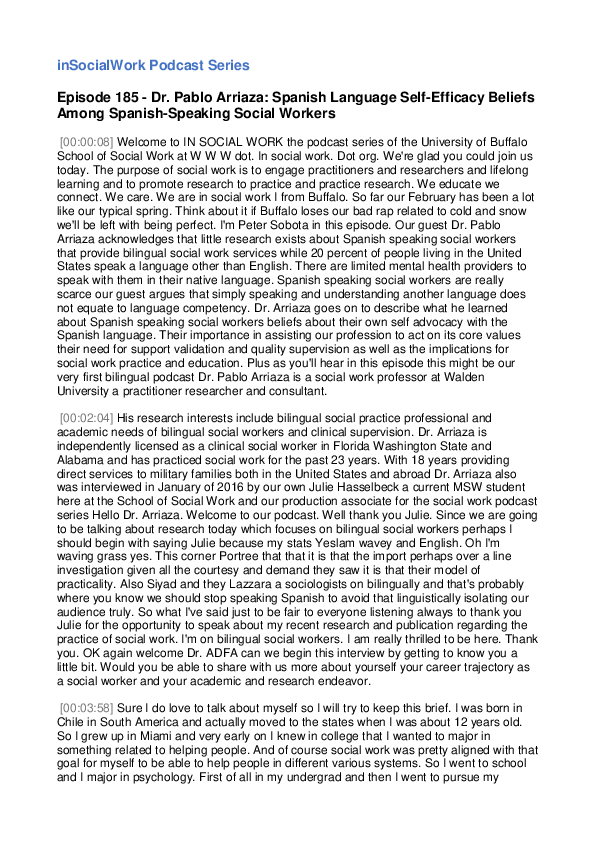 (PDF) Spanish Language Self-Efficacy Beliefs Among Spanish-Speaking ...