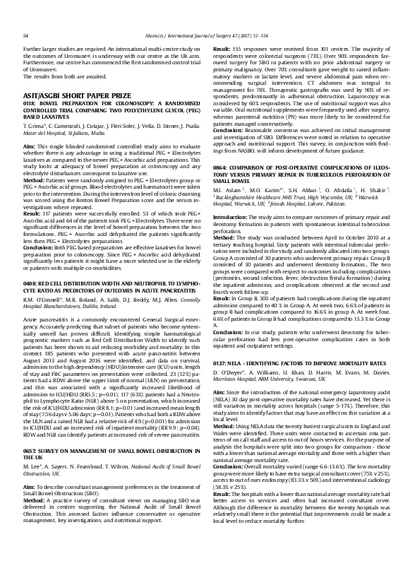 (PDF) Comparison of postoperative complications of fistula in Ano ...