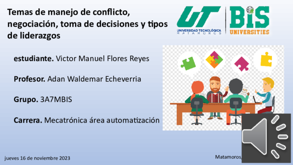 (PPT) Manejo de conflictos, negociacion y toma de decisiones