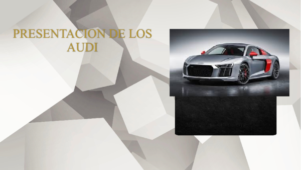 (PPT) PRESENTACION DE LOS AUDI | isaac lascano - Academia.edu