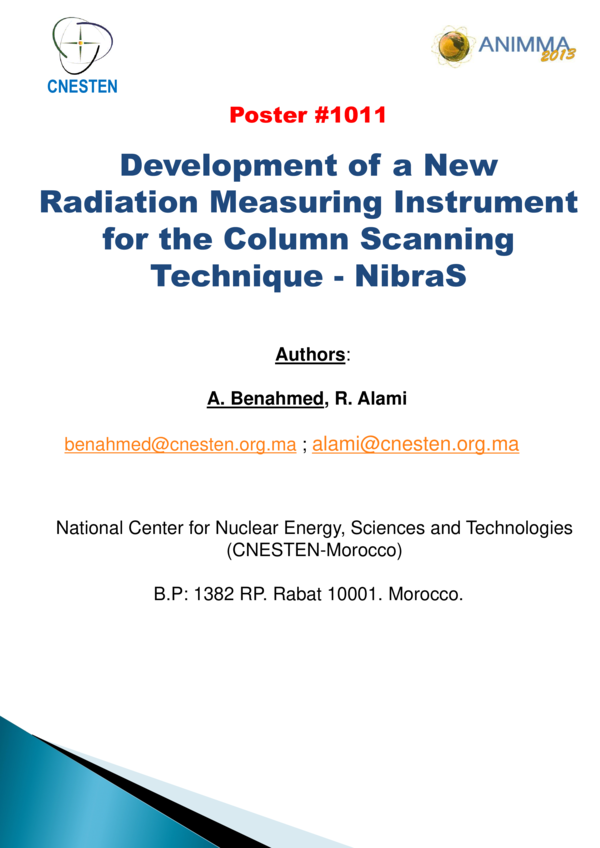 (PDF) Development of a new radiation measuring instrument for the ...