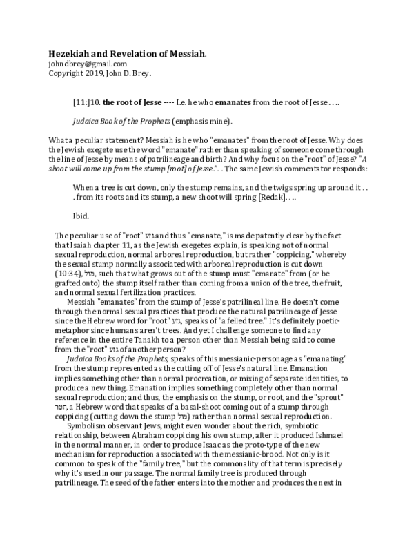 (PDF) Hezekiah and Revelation of Messiah.