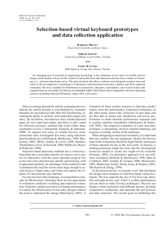 (PDF) Selection-based virtual keyboard prototypes and data collection application