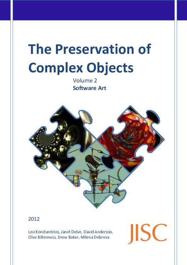 (PDF) The Preservation of Complex Objects