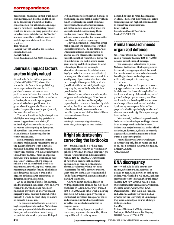 (PDF) DNA discrepancy