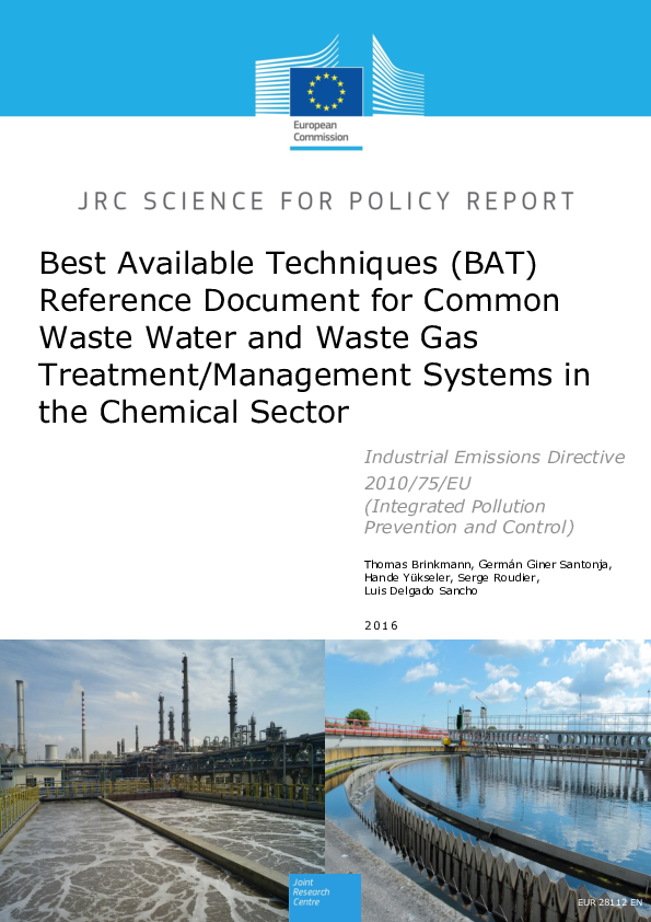 (PDF) Best Available Techniques (BAT) Reference Document for Common ...
