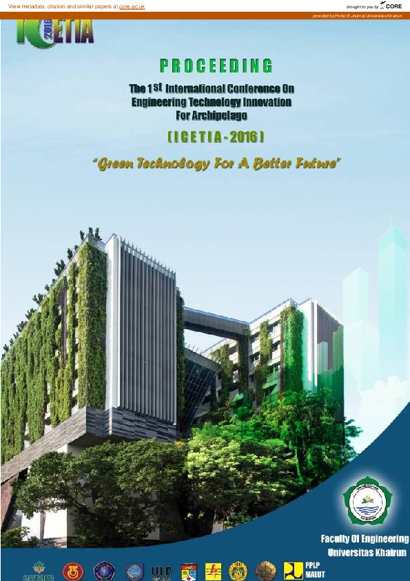 (PDF) Micro Hydro Power Plant Design in Ibu Village, West Halmahera in ...