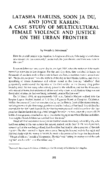 (PDF) Latasha Haruns, Soon Ja Du, and Joyce Karlin: A Case Study of ...