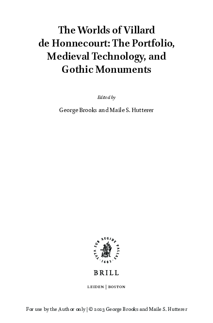 (PDF) The Worlds of Villard de Honnecourt: The Portfolio, Medieval ...