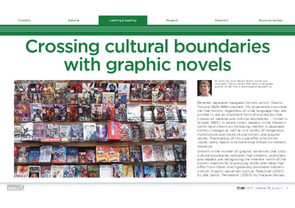 (PDF) Crossing cultural boundaries with graphic novels