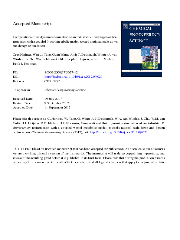 Pdf Computational Fluid Dynamics Simulation Of An Inert Particles
