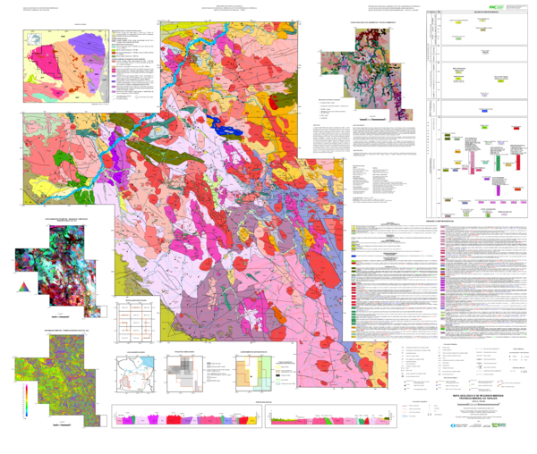 (PDF) Mapa geológico e de recursos minerais Província Mineral do Tapajós