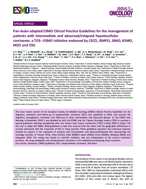 (PDF) Pan-Asian adapted ESMO Clinical Practice Guidelines for the management of patients with ...