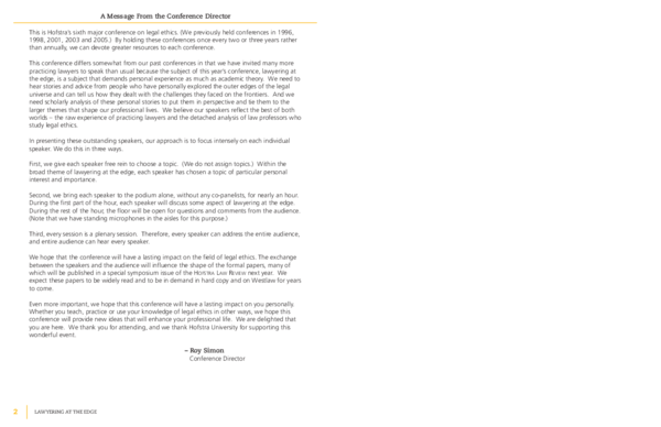 (PDF) A Message From the Conference Director
