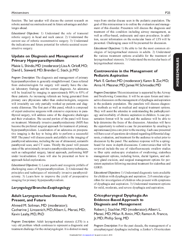 (PDF) Update on Diagnosis and Management of Primary Hyperparathyroidism