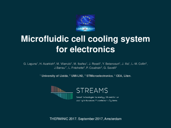 (PDF) Microfluidic cell cooling system for electronics