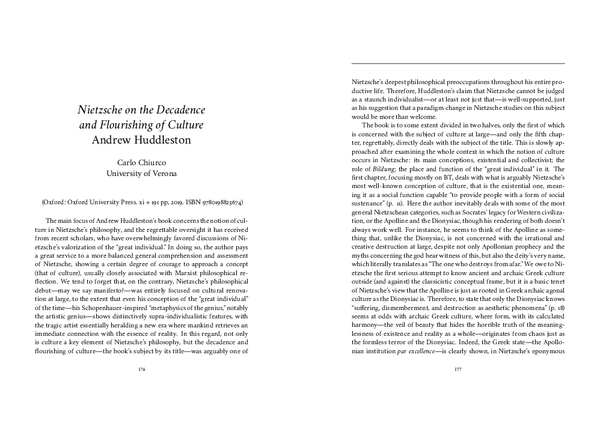 (PDF) Nietzsche on the Decadence and Flourishing of Culture Andrew ...