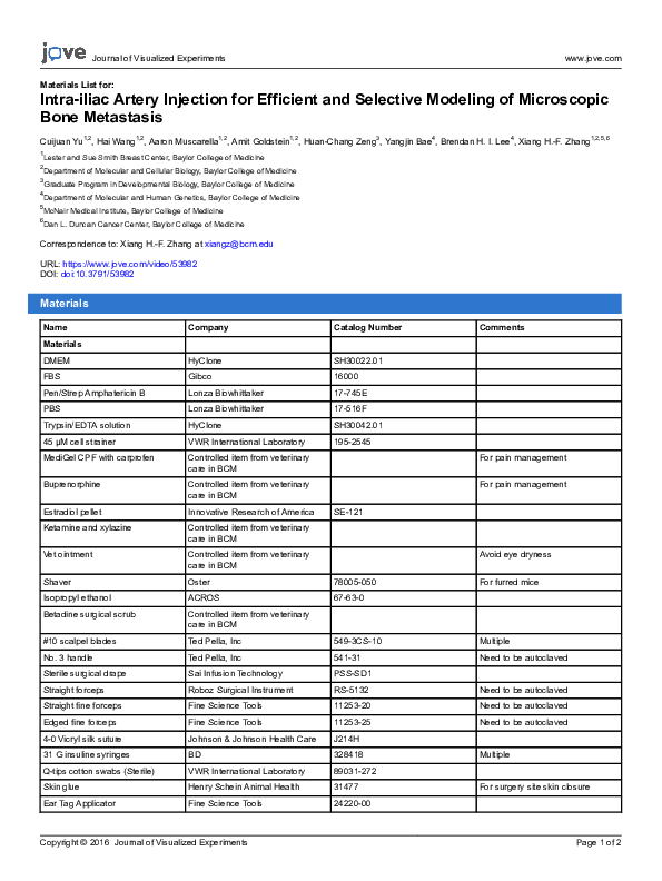 (PDF) Intra-iliac Artery Injection for Efficient and Selective Modeling of Microscopic Bone ...