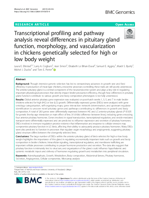 (PDF) Transcriptional profiling and pathway analysis reveal differences ...