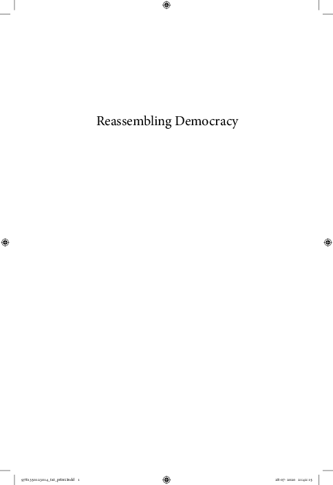 (PDF) Rituals in Democratic Resilience and Remaking