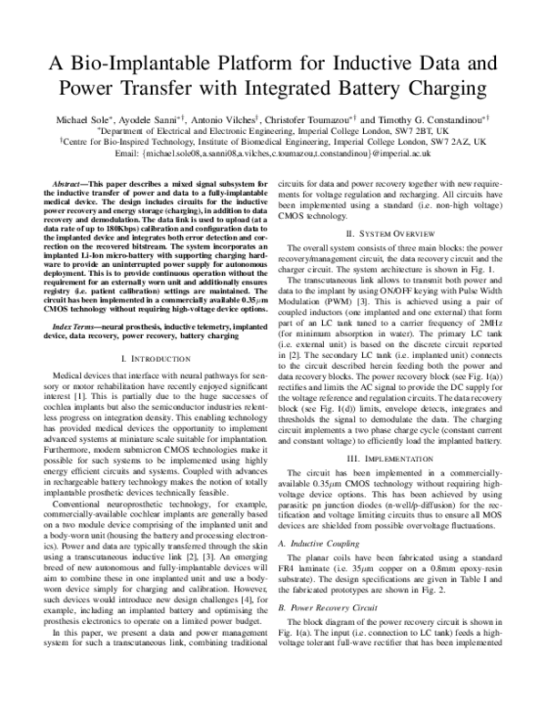 (PDF) A bio-implantable platform for inductive data and power transfer ...