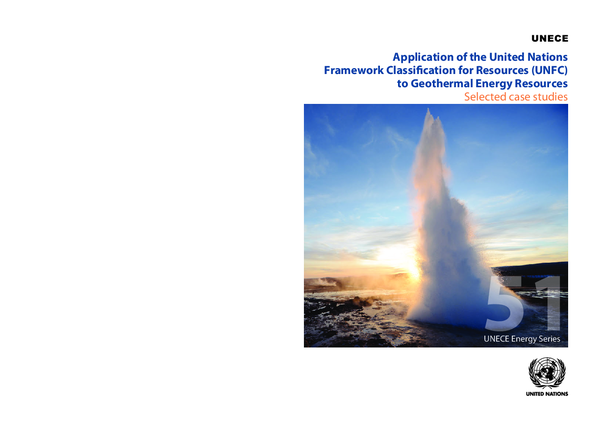 (PDF) Application of the United Nations Framework Classification for ...