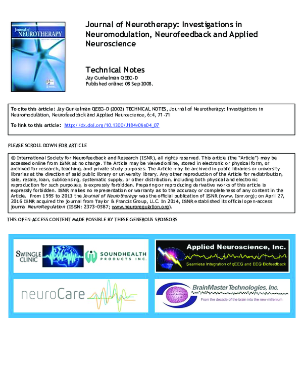 (PDF) Technical Notes