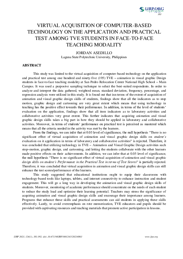 (PDF) Virtual Acquisition of Computer-Based Technology on the ...