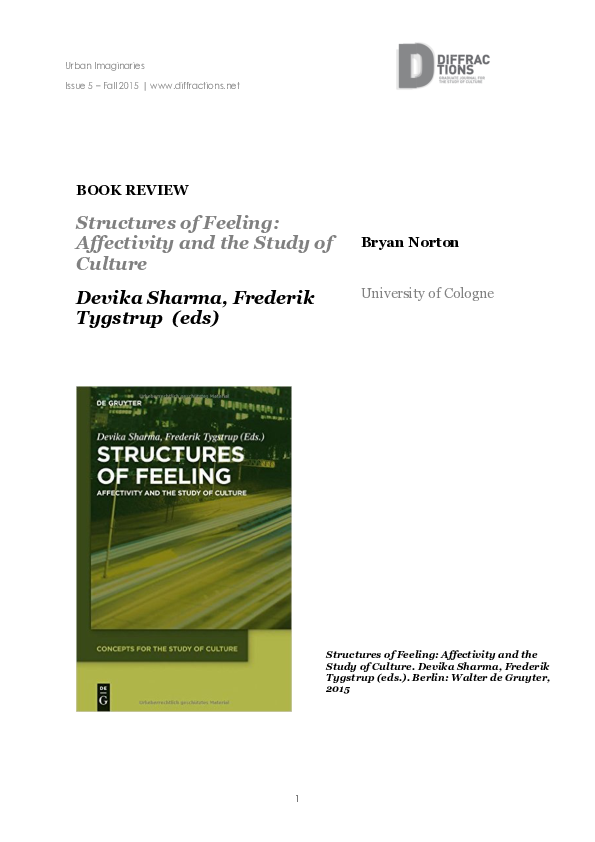 (PDF) Structures of Feeling