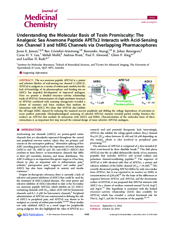 (PDF) Understanding the Molecular Basis of Toxin Promiscuity: The ...