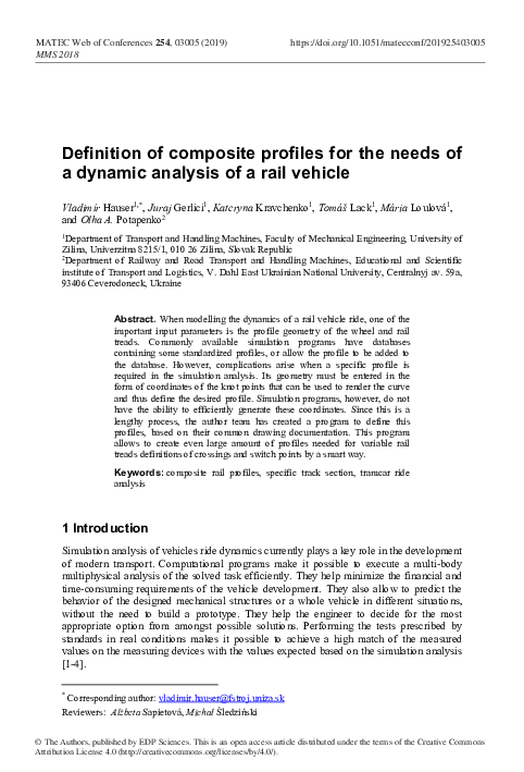 (PDF) Definition of composite profiles for the needs of a dynamic ...