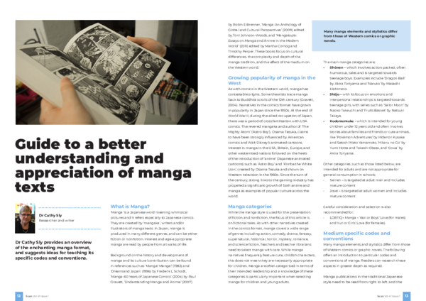 (PDF) Dr Cathy Sly provides an overview of the enchanting manga format ...