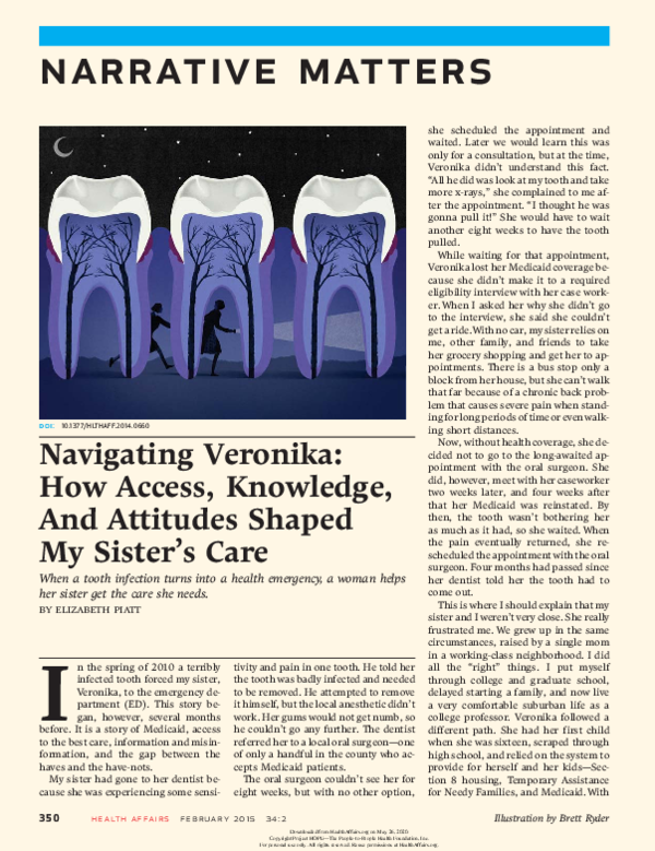 (PDF) Navigating Veronika: How Access, Knowledge, And Attitudes Shaped ...
