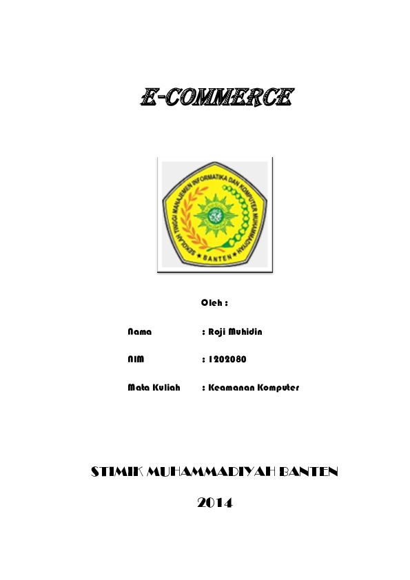 (PDF) makalah e-commerce