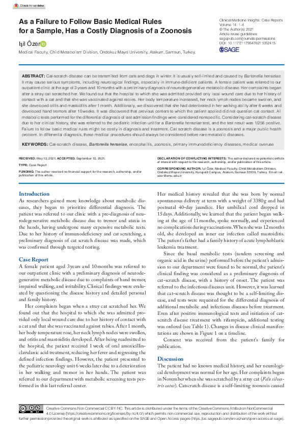 (PDF) As a Failure to Follow Basic Medical Rules for a Sample, Has a ...