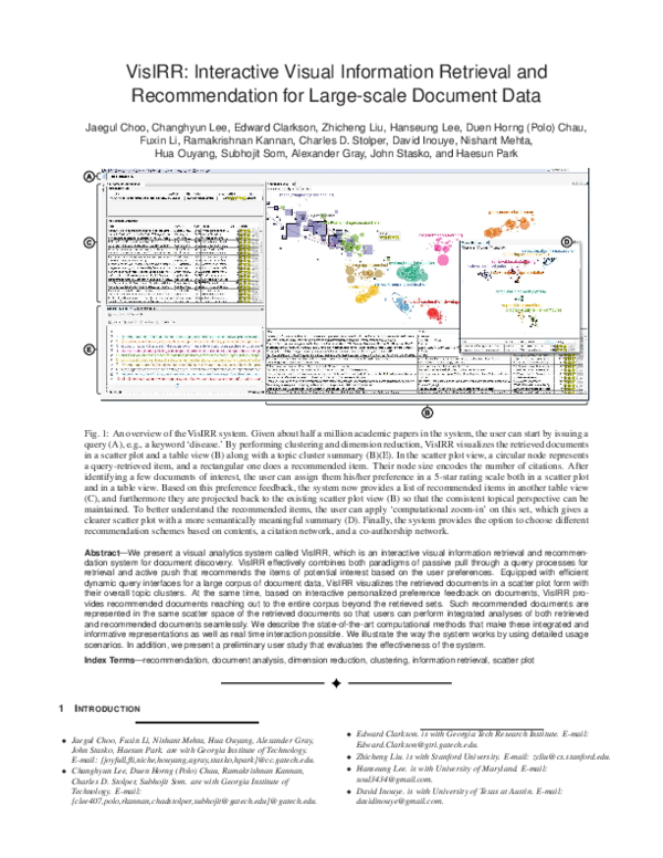 (PDF) VisIRR: Interactive visual information retrieval and ...