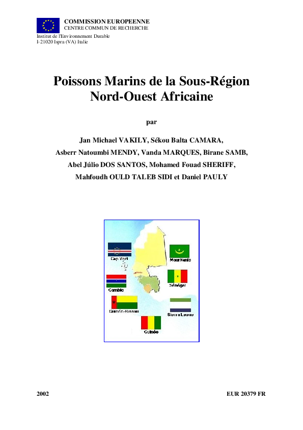 (PDF) Poissons de la Sous-Région Nord-Ouest Africaine