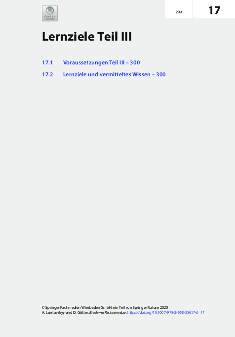 (PDF) Lernziele Teil III