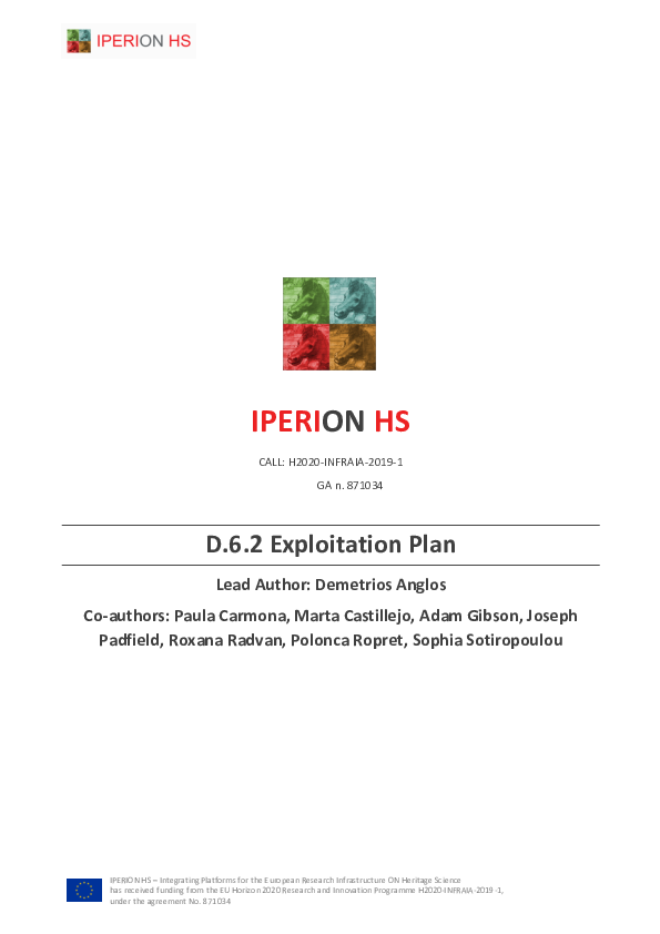 (PDF) IPERION HS Exploitation Plan