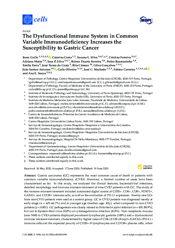 (PDF) The Dysfunctional Immune System in Common Variable ...