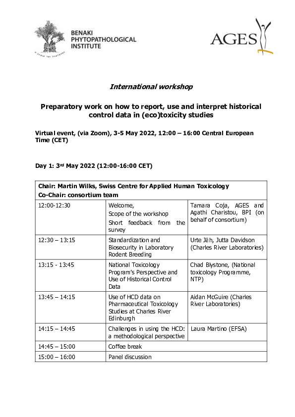 (PDF) Workshop report: How to report, use and interpret historical ...