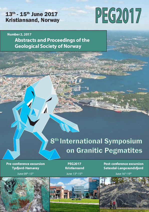 (PDF) Mineralogical study of the Gonçalo Li-pegmatite deposit, Portugal
